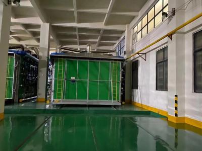 China 1350C Gas Fired Shuttle Kiln Automatic Energy Efficient Kiln for Glazed Tile Artware Firing for sale