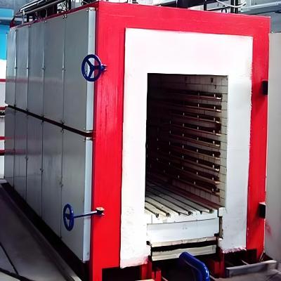 China High Performance Shuttle Kiln for Industrial Use with 1800°C Temperature Capacity and Automated Controls for sale