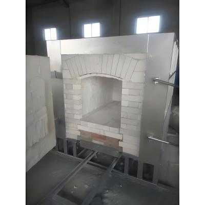 China Batch Operation Shuttle Kiln 1800°C Temperature Range 0.5-10 m³ Capacity for Ceramics and Metallurgy for sale