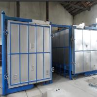 China 1600C Electric Shuttle Kiln Automatic Programmable Kiln for Advanced Ceramics Precise Firing for sale