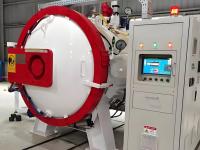 China High Capacity Vacuum Hardening Furnace with 1600°C Temperature Range and 10^-6 mbar Vacuum Level for Industrial Thermal Processing for sale