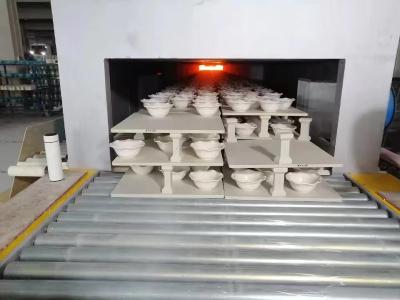 China Full Automatic Roller Kiln 380v 1700c High Temperature Continuous Firing Ceramic Industrial Kiln for sale