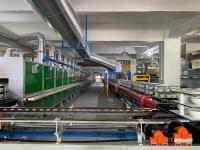 China Continuous Production Roller Kiln 380V 1700C Full Automatic 4 Columns Loading for sale