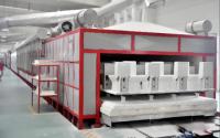 China Custom Size Direct Firing Tunnel Kiln for Sanitary Ware 2600°C for sale