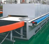 China Customized Roller Kiln 1350°C Continuous Firing Natural Gas Full Automatic PLC Control for sale