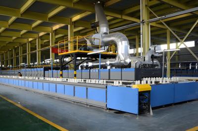 China Full-Automatic Roller Kiln 1350°C Customizable Diameter for Ceramic Firing for sale