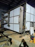China PID Temperature Controller Shuttle Kiln for Ceramic/Glass/Metal and Forced Air Cooling System for sale