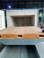 China Customized Volume Full-Automatic Shuttle Kiln with Ceramic Fiber Insulation 1400C for sale