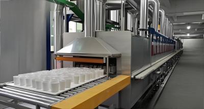 China High Temperature Roller Kiln 1700C Continuous Firing Custom Diameter 380V for sale