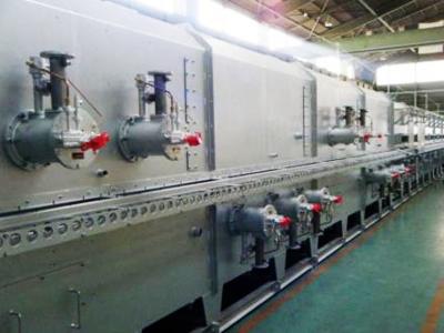 China Electric Ceramic Roller Kiln with Automated Control System for Precision Pottery Firing up to 1300°C for sale