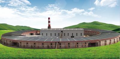 China Digital Product Control System Adjustable Round Mobile Kiln for Versatile Applications for sale