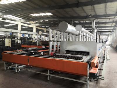 China Stable Firing Quality Roller Kiln RY-RK-2480S Consistent Firing Curve Ceramic Kiln 1300C Natural Gas Full Automatic for sale