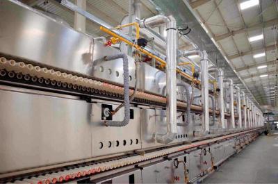 China Low-Consumption Roller Hearth Kiln with Zero-Defect Firing for Vitrified Split Bricks for sale