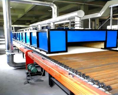 China Roller Kiln Shortened Production Lead Time 45 Day Delivery Fast Recipe Changeover Firing Line for sale