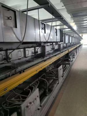 China Continuous Firing Roller Kiln Natural Gas Heating Customized Diameter Full Automatic PLC Control for sale