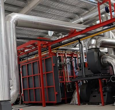 China Customized Volume Shuttle Kiln with PID Temperature Controller for Ceramic Industry 1800°C for sale