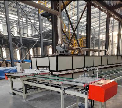 China Industrial Roller Kiln for Roof Tile Factory 1280°C Continuous Firing 25% Fuel Savings for sale