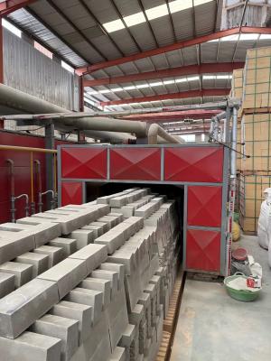 China Fully Automatic Tunnel Kiln 24h Continuous Firing Clay Brick Production Line 10000pcs/day for sale