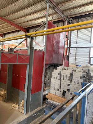 China Continuous Tunnel Kiln for Tiles Factory Eco-Friendly Clay Brick Production Line 120m for sale