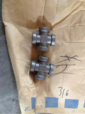 China Cross Tee Hydraulic Adapter Fittings for sale