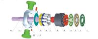 China Hydraulic Piston Pump er SPK10/10(E200B) SPV10/10(MS180) for sale