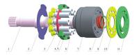 China Hydraulic Piston Pump Vickers V30D95/140/250 Vickers Pump for sale