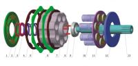 China Hydraulic Pumps And Motors KOMATSU PC60-7 SWING MOTOR for sale