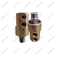 China High quality brass housing high speed rotary union for cooling water, hydraulic oil, air for sale