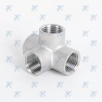 China Stainless steel forged high-pressure pipe fittings, welded four-way stainless steel pipe fittings for sale