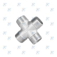 China Stainless steel equal diameter four way elbow, high-pressure resistant cross adapter elbow for sale