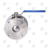 China Italian style thin wafer ball valve for sale