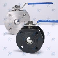 China Italian style thin wafer ball valve for sale