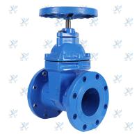 China PN16 DN100 Non Rising Stem Resilient Flanged Gate Valve Wedge Gate Valve 200psi Soft SealSteel Gate Valve for sale