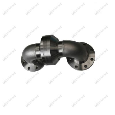 China Double elbows flange connection 360 degree universal joint high pressure swivel joint for sale