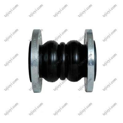 China DIN ANIS JIS SS304 flange type double sphere rubber expansion joint EPDM NR NBR rubber for sale