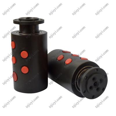 China 5 passages carbon steel material NPT 1/2'' high pressure rotary union for wood chipper for sale