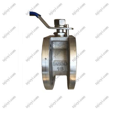 China Stainless steel clamp type ball valve with ISO5211 mounting pad for sale