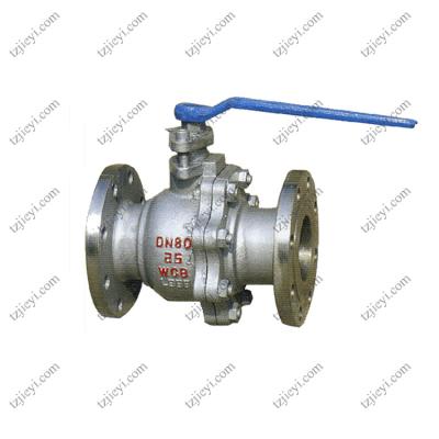 China DIN JIS GOST Standard Casting Forged Steel Carbon Stainless Steel Flanged End Handwheel Floating Ball Valve for sale