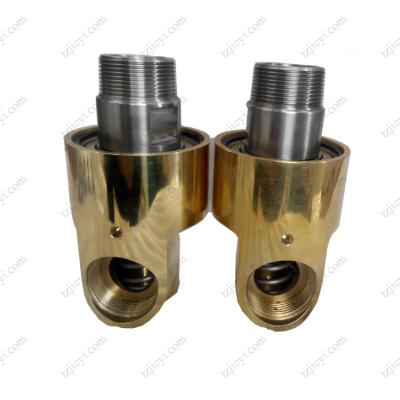China 1-1/2'' BSP thread high quality high speed rotary union for cooling water, hydraulic oil, air for sale