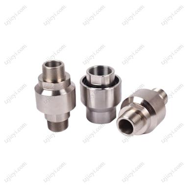 China DIN flange standard stainless steel 304 high pressure water swivel joint for suspension arm for sale