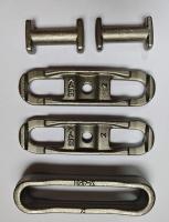 China 4 Inch X458 Conveyor Chain Drop Forged Rivetless Alloy Steel for sale