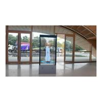 China OLED Screen 55inch Transparent  Cabinet for Bread or Cake Advertising Display Digital Signage Monitor Transparent OLED for sale