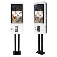 China 21.5/24/27 Inch Self Service Kiosk for Restauants Touch Screen Many Sorts of ultra Slim Stainless Steel Vertical Wall Hanging for sale