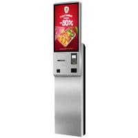 China Stainless Self Service Kiosk for Restauants Supermarket Terminal Many Sorts of ultra Slim Vertical Wall Hanging 21.5/24/27 Inch for sale