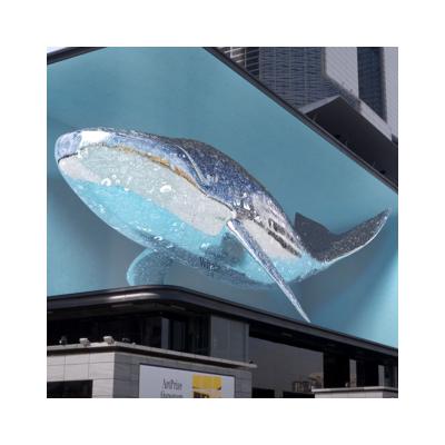 China Outdoor Naked Eye 3D Display Dustproof Waterproof and Easy to Install HD LED Commercial Video Wall Customization for sale