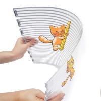 China Transparent Led Film Screen Adhesive Flexible Given to Philandering Customize Arbitrary Tailoring According to the Project for sale