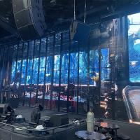 China Flexible Transparent Led Film Screen HD Colorful Indoor Advertisements High Transparency Can Be Pasted on Glass for sale