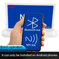 China 7.3 Inch E Ink Seven Colors Display Bluetooth Photo Transfer NFC Name Plate Place Cards & Table Numbers for sale