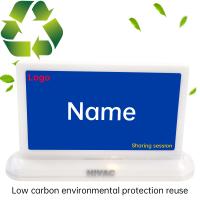 China 7.3 Inch E Ink Seven Colors Display Bluetooth Photo Transfer NFC Name Plate Place Cards & Table Numbers for sale