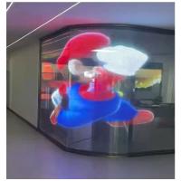 China Flexible Transparent LED Display Film P5/P6/P10 for sale
